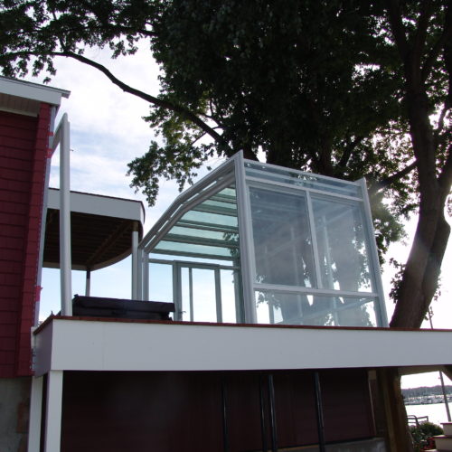 Retractable Hot Tub Enclosure Manufactured by Roll-A-CoverAmerica's ...