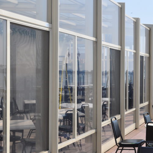 Retractable Glass Wall Manufactured by Roll-A-CoverAmerica's Leading ...