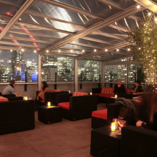 Sandbar Rooftop Retractable Roof Manufactured by Roll-A-CoverAmerica's ...