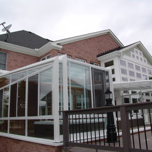 Glass Swim Spa Enclosures Manufactured by Roll-A-CoverAmerica's Leading ...