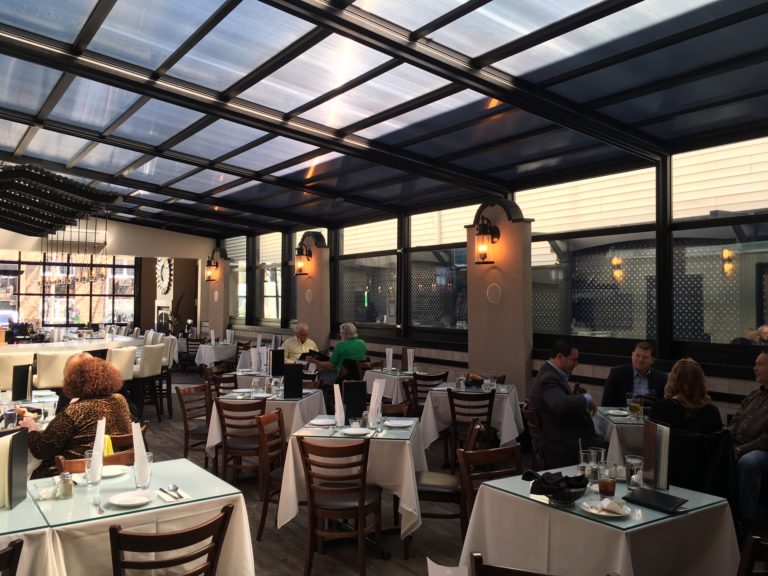 Glass Restaurant Patio Enclosures Manufactured by Roll-A-CoverAmerica's ...