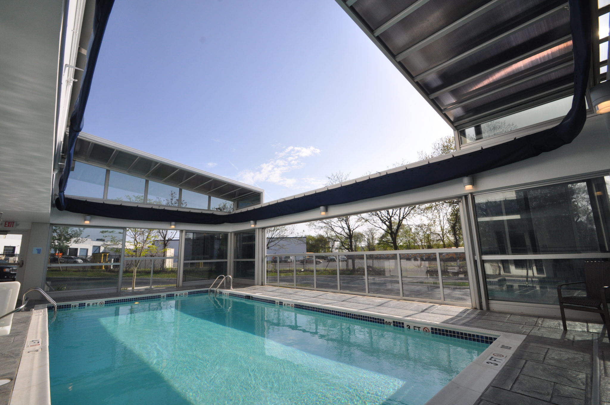 Retractable Skylight for Restaurants Manufactured by Roll-A ...