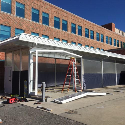Sentara RMH Medical Retractable Walkway, Harrisonburg, VA - America's ...