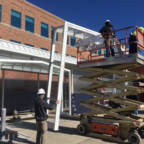 Sentara RMH Medical Retractable Walkway, Harrisonburg, VA - America's ...