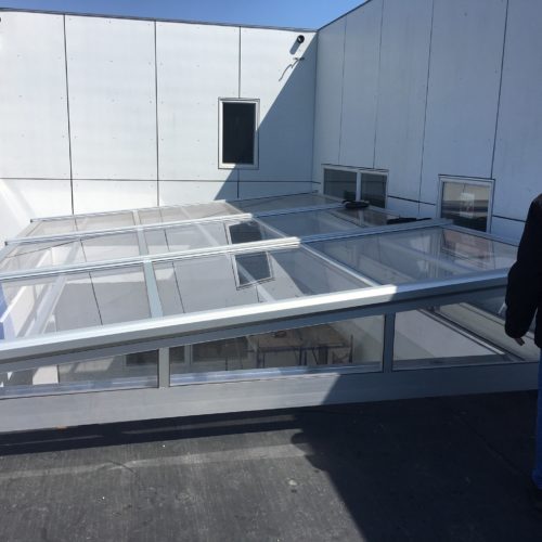 Residential Retractable Skylight Manufactured by Roll-A-CoverAmerica's ...
