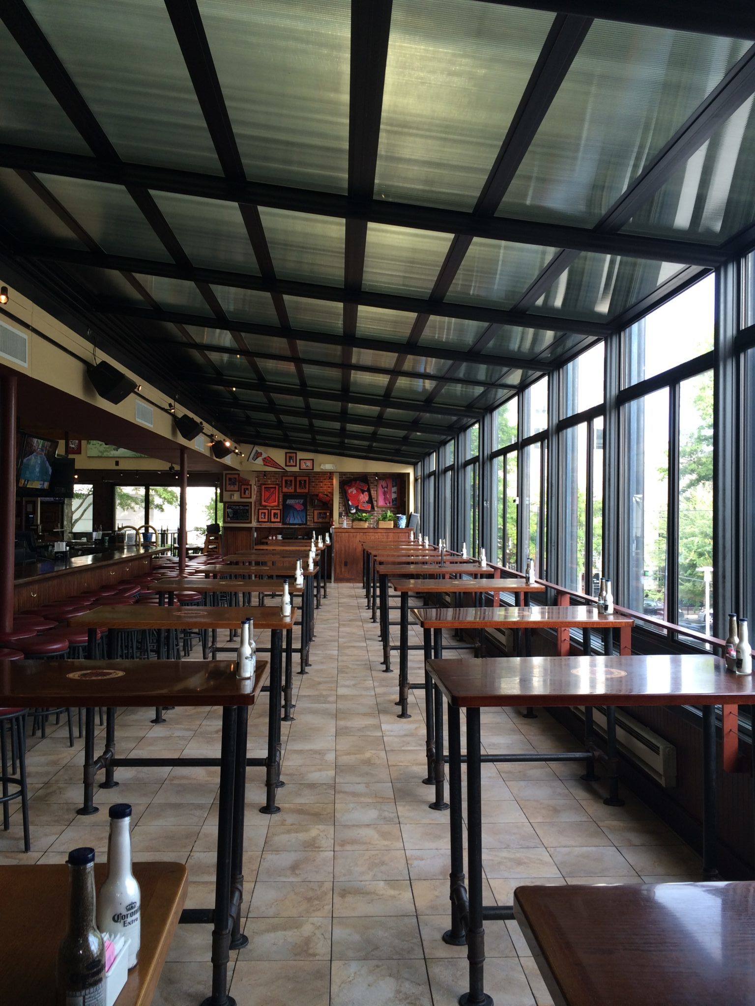 Restaurant Chains with Roll-A-Cover Retractable Roof EnclosuresAmerica ...