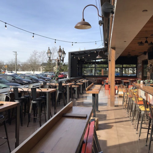 Cinder Bar Retractable Enclosure Manufactured by Roll-A-CoverAmerica's ...