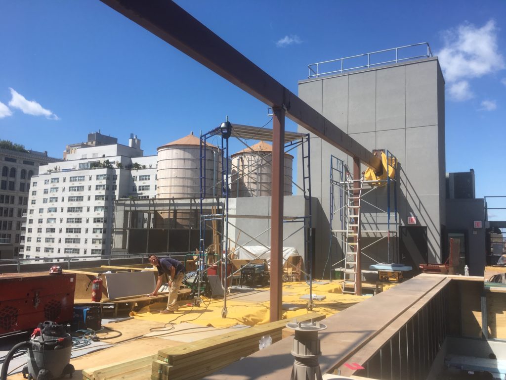 The Ready Rooftop Bar Retractable Roof Manufactured by Roll-A ...