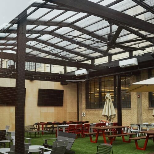 Sterling Market Retractable Roof Manufactured by Roll-A-CoverAmerica's ...