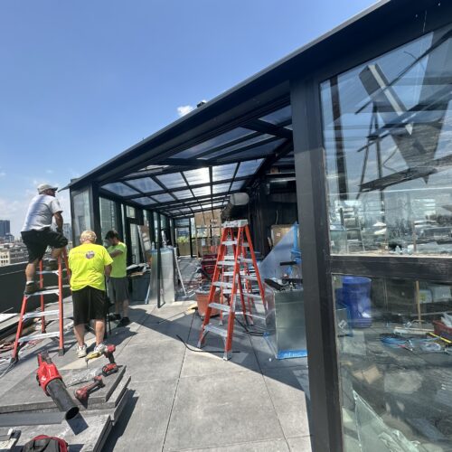 W New York Union Square Retractable Roof by Roll-A-CoverAmerica's ...