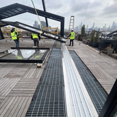 The Salt Shed Retractable Roof Manufactured by Roll-A-CoverAmerica's ...